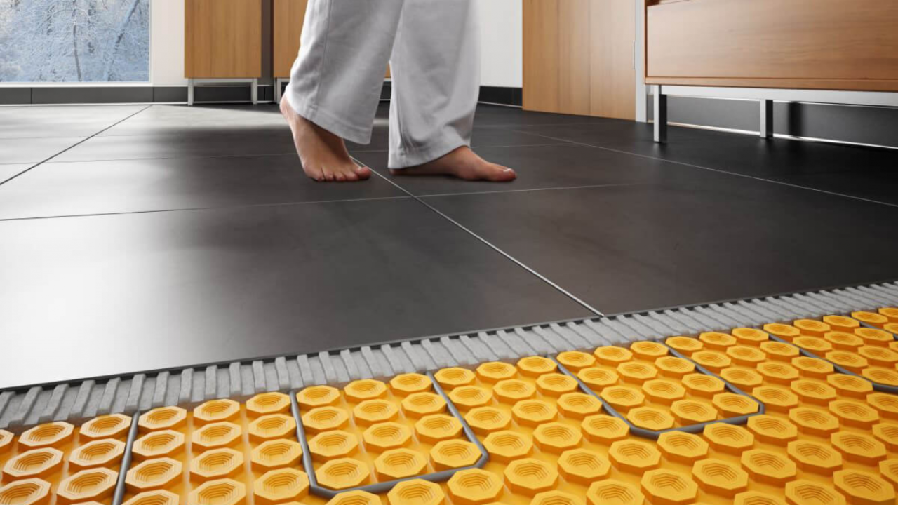 Luxury Redefined with In-Floor Heat Installation | Lake House Bath and Tile